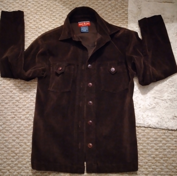 mac & jac | Jackets & Coats | Mac Jac Brown Button Blazer | Poshmark